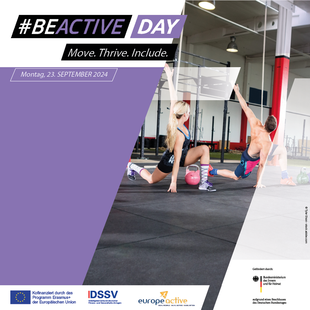 #BEACTIVE DAY 2024: Gemeinsam aktiv für Europa